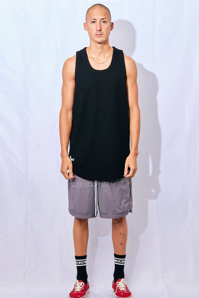 DOUBLE PUSH TANK TOP BLACK – TAIN DOUBLEPUSH