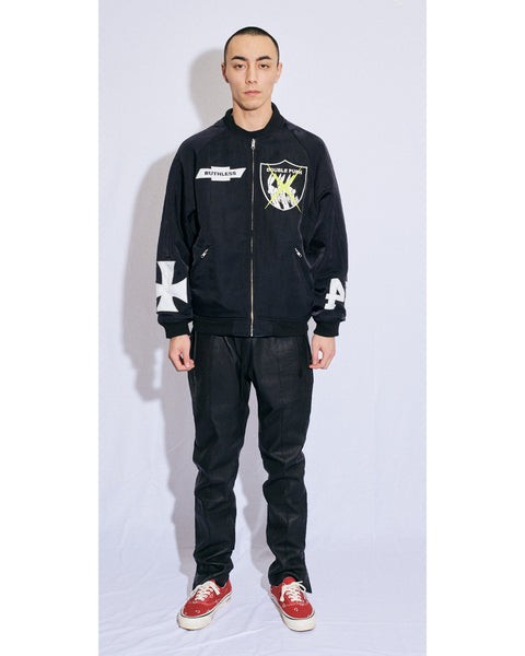 RUTHLESS NYLON GAME JACKET BLACK – TAIN DOUBLEPUSH